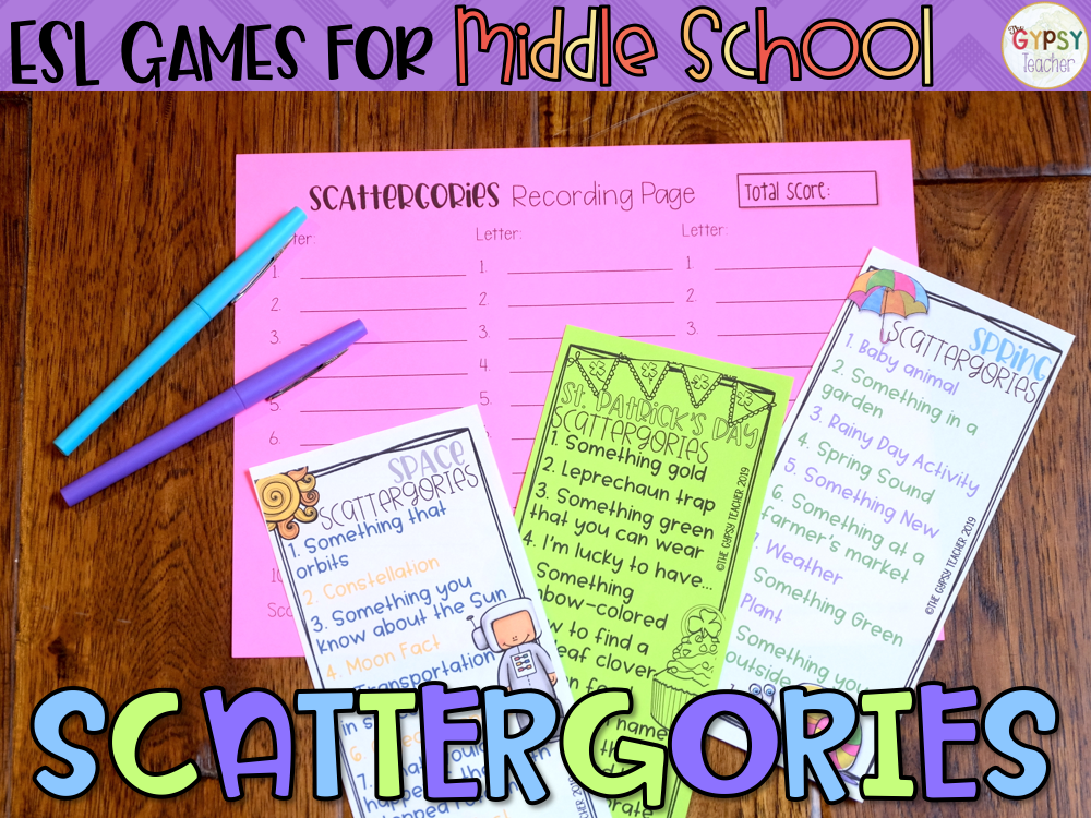 Five Engaging ESL Games for Middle School - The Classroom Community Copilot