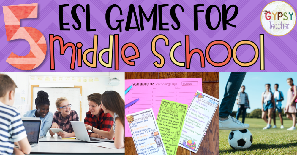 Five Engaging ESL Games for Middle School - The Classroom Community Copilot