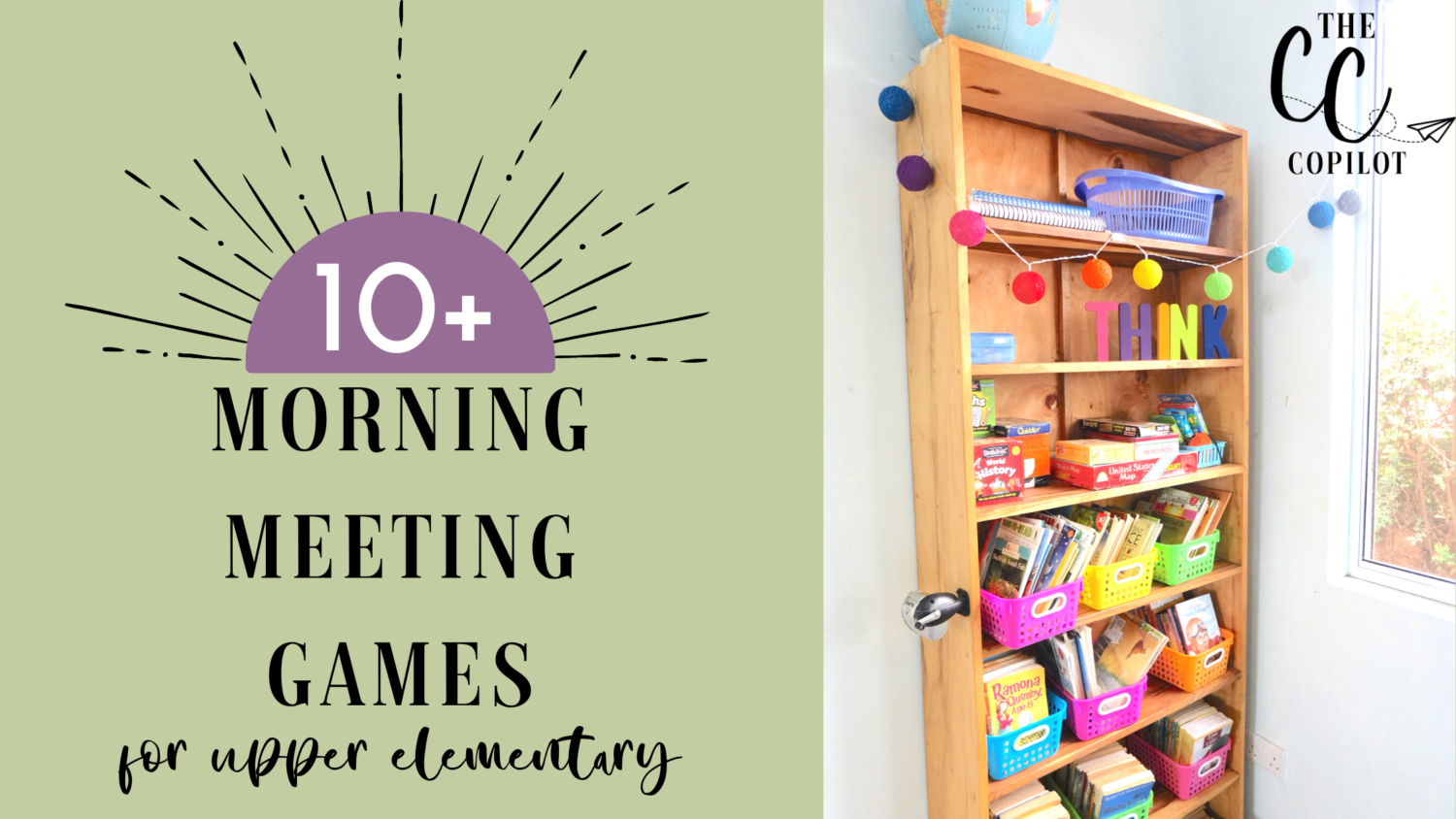 10 Fun Morning Meeting Games for 3rd, 4th, and 5th Grade - The ...